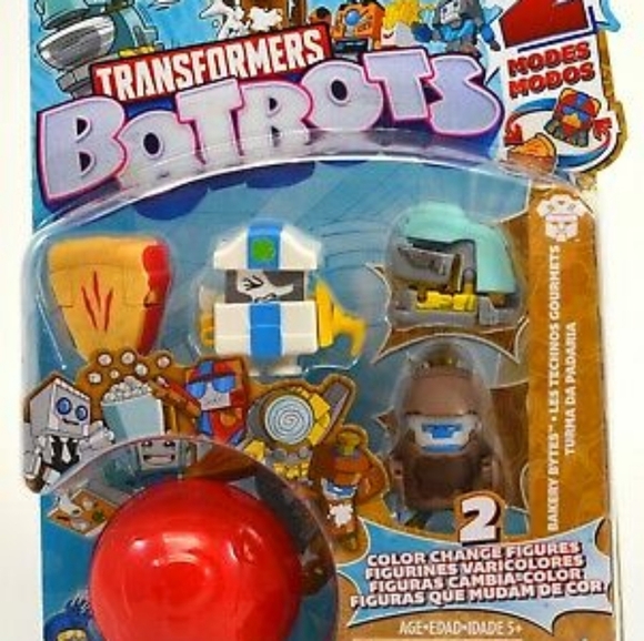 Hasbro | Toys | Transformers Botbots Bakery Bytes 5 Figure Pack Se ...